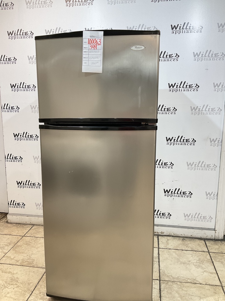 Whirlpool Used Refrigerator Top and Bottom 28x67 1/2” (Stainless Steel ...